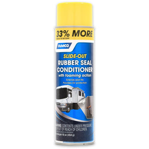 Camco Rubber Seal Conditioner, Protect & Condition Slide Out Seals, 16