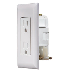 Shop for RV Desginer "Self Contained" White Dual Outlet w/Cover-Plate ...