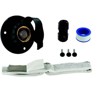 Shop for Valterra Valterra Flush Mount Water Inlet, Black Aluminum ...